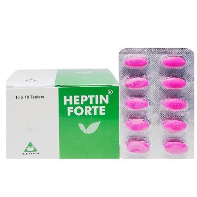 Alopa Heptin Forte Herbal Supplement - 100 Tablets for Fitness ...